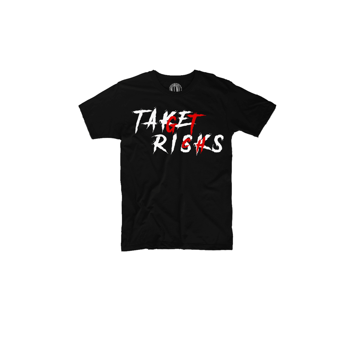 "WHITE" TAKE RISKS/GET RICH PRINTED | T-SHIRT | NtnlApparel